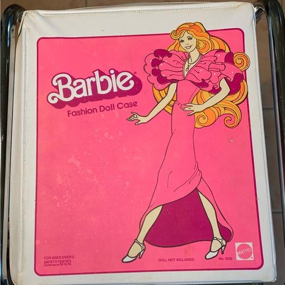 Barbie | Toys | Vintage 982 Vinyl Barbie Doll Carrying Case | Poshmark